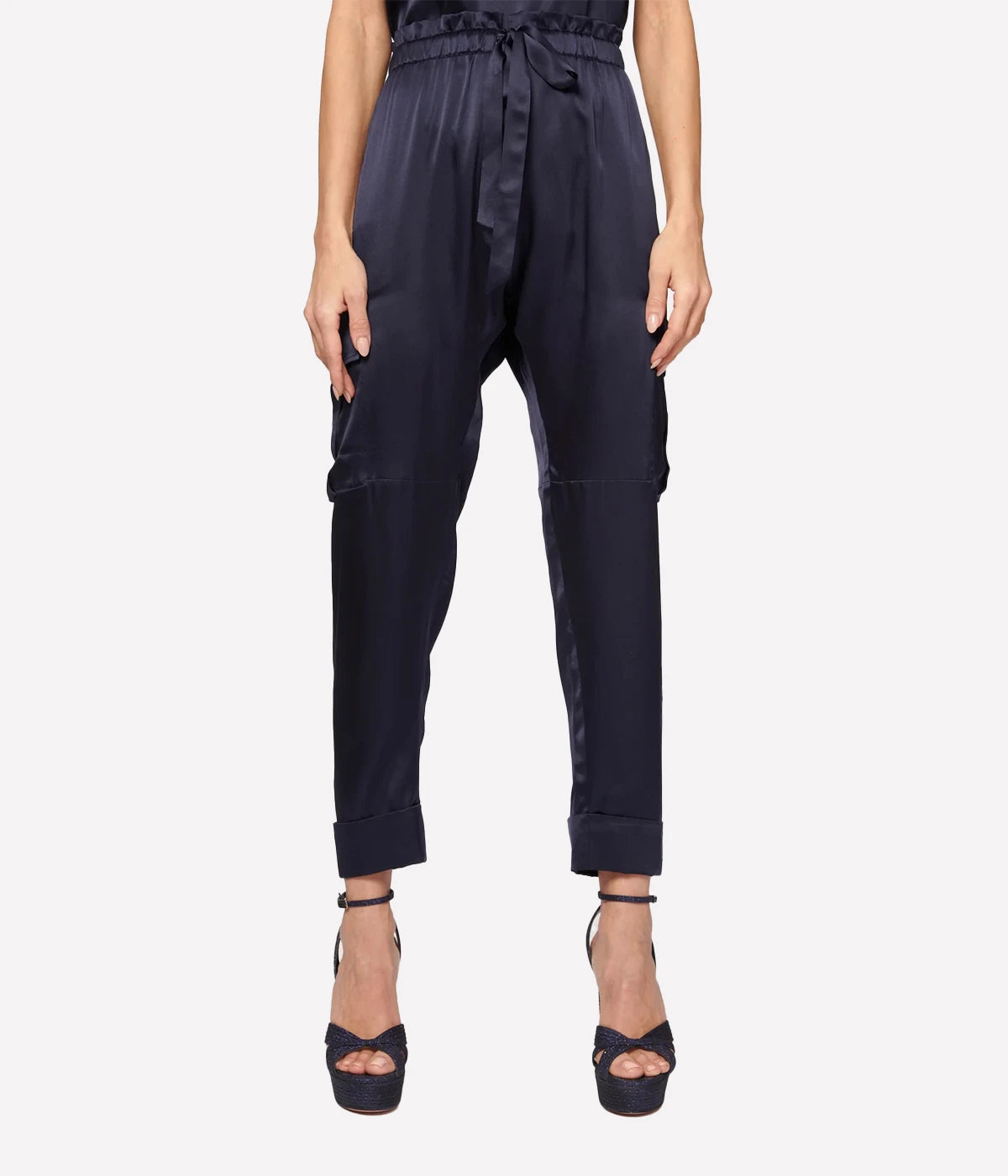 Carmen Cargo Pant in Navy
